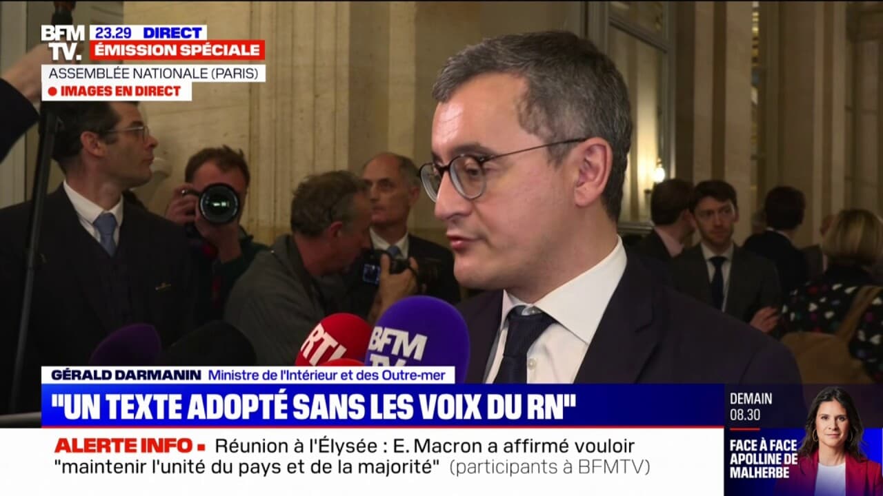 Pour Gérald Darmanin, Pour Gérald Darmanin,