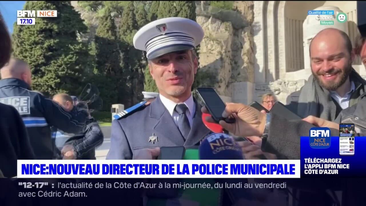 Nice: Jérôme Marcenac, le nouveau directeur de la police municipale