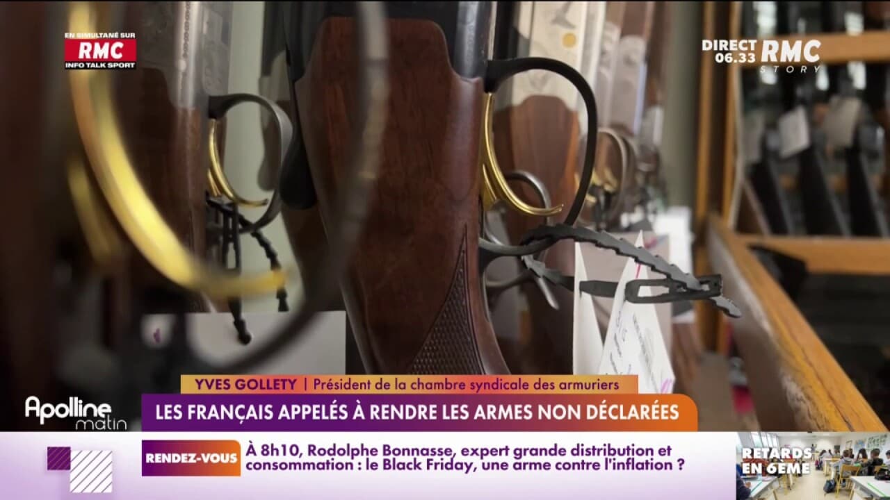 Les Français Appelés à Rendre Les Armes Non Déclarées
