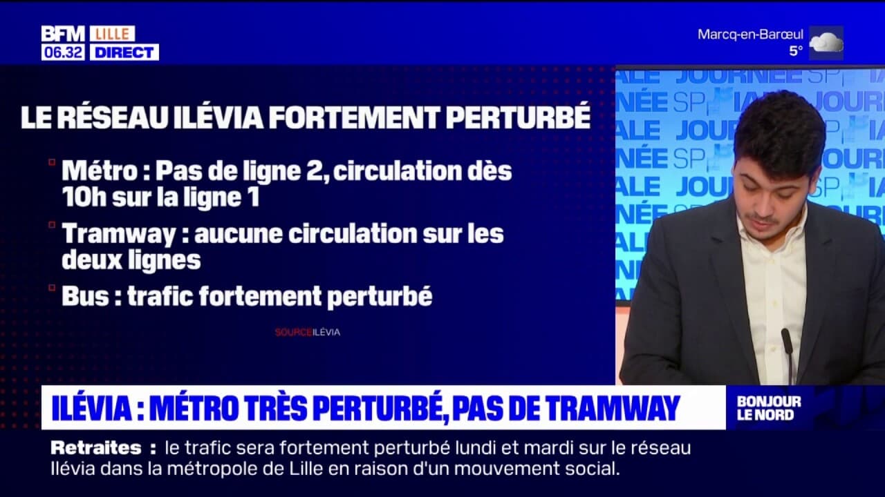Métropole de Lille: grève ce lundi sur le réseau Ilévia