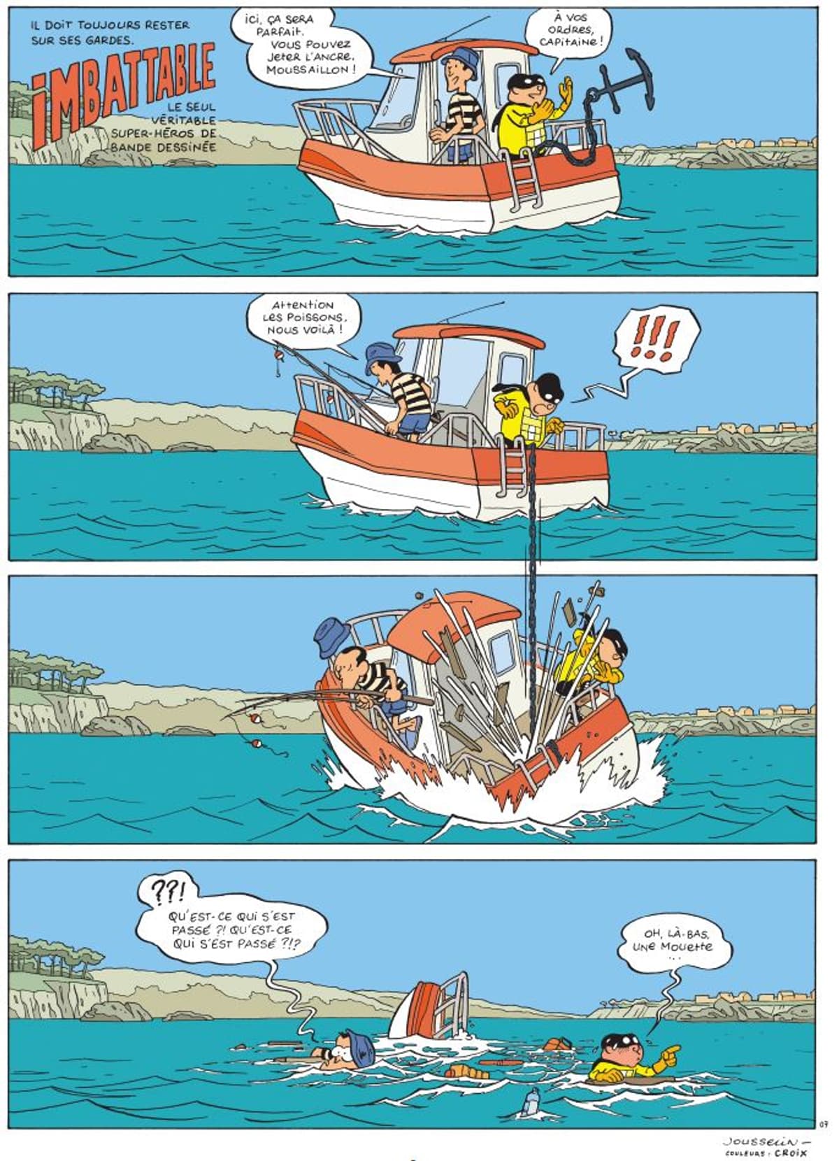 La BD de la semaine: Pascal Jousselin commente Imbattable