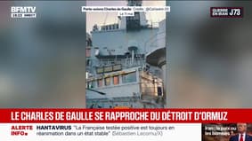 Le Charles de Gaulle se rapproche du détroit d'Ormuz