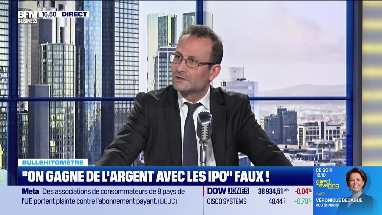Bullshitomètre : "On gagne de l'argent avec les introductions en Bourse ...