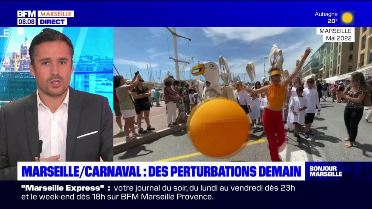 Carnaval de Marseille: des perturbations attendues ce samedi Carnaval de Marseille: des perturbations attendues ce samedi