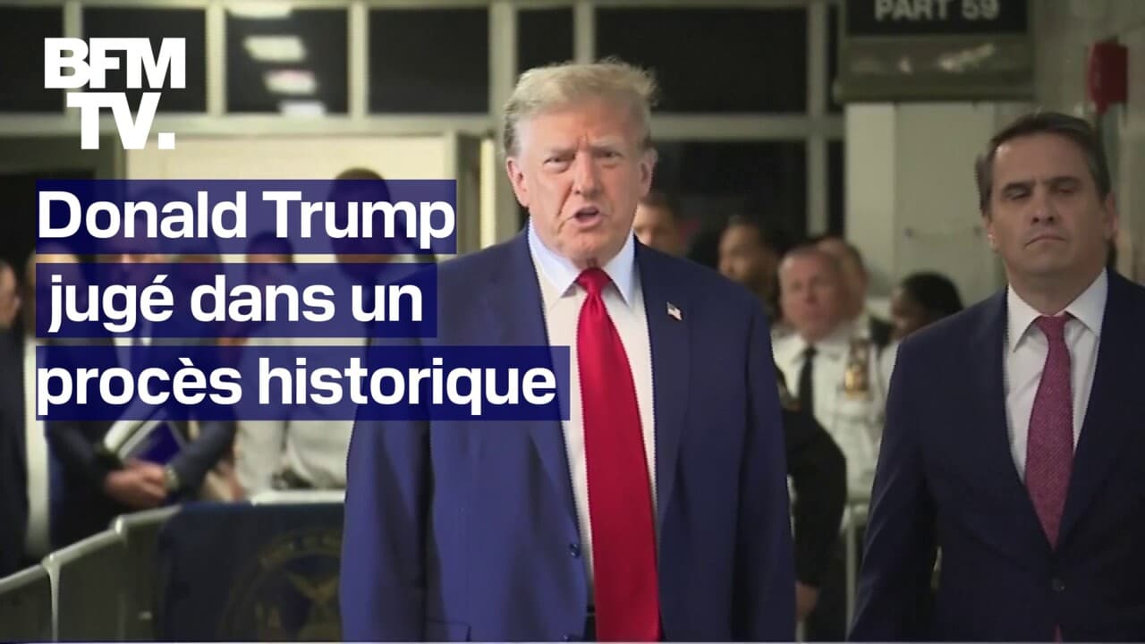 Pourquoi Donald Trump est jugé à partir de ce lundi dans un procès ...