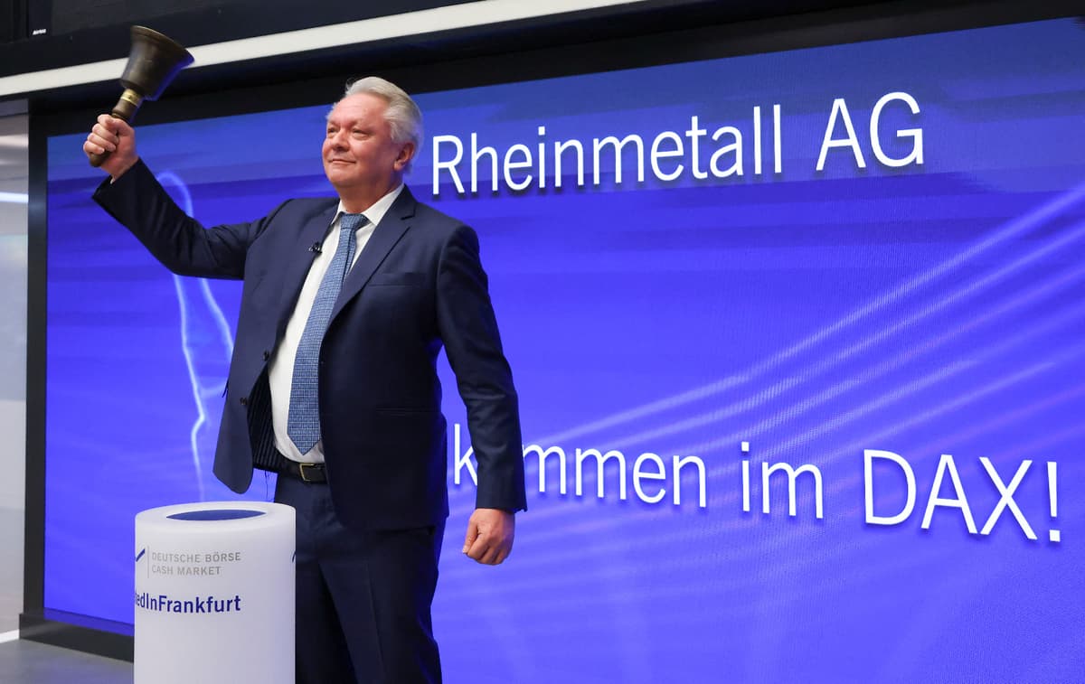 Le géant allemand de l'armement Rheinmetall intègre le Dax, tout un symbole