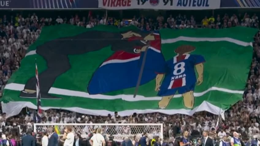 PSG-Inter Milan: le tifo extraordinaire des supporters parisiens pour ...