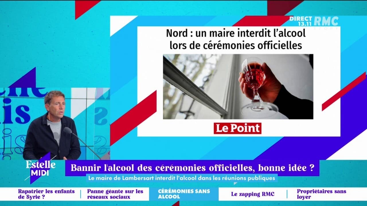 Bannir l'alcool des cérémonies officielles, bonne idée ? "Je suis ...