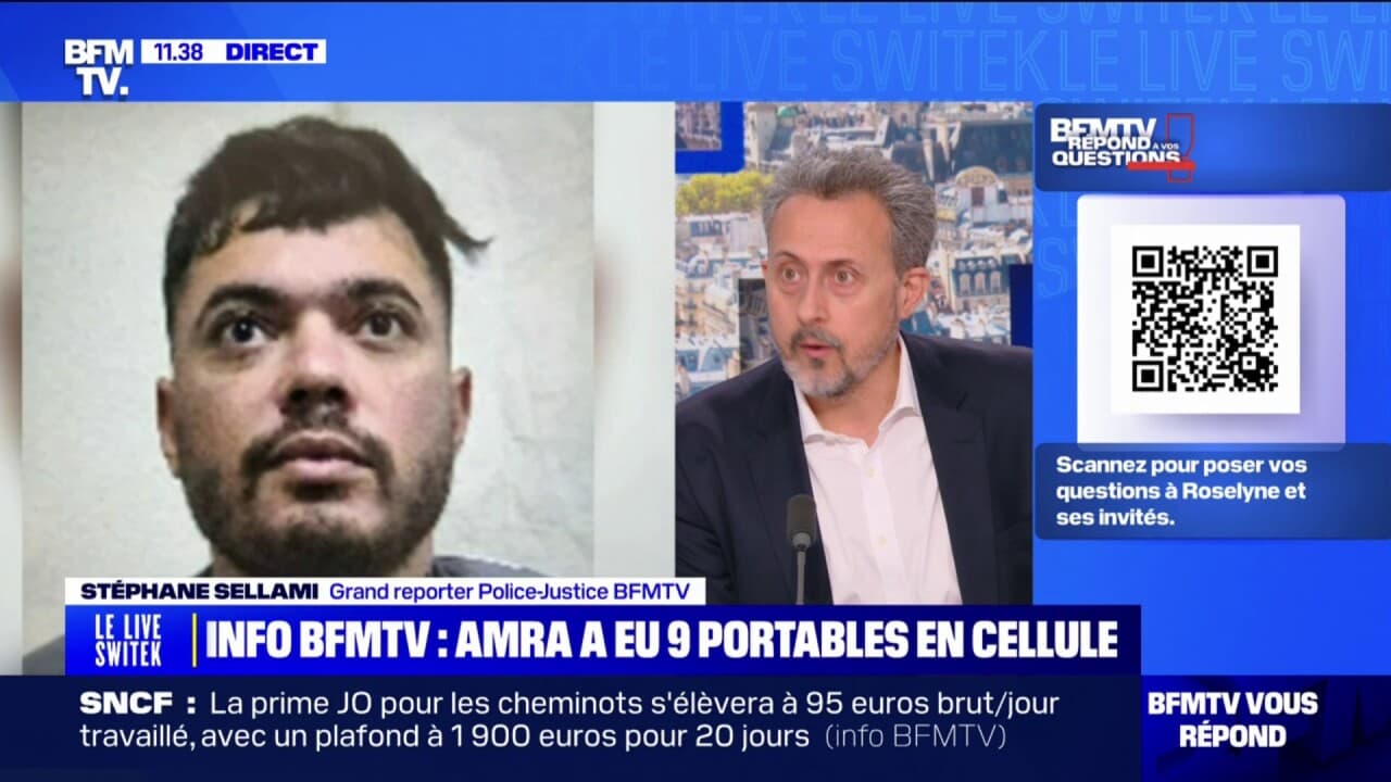 Comment Mohamed Amra pouvait-il avoir des téléphones en prison? BFMTV ...