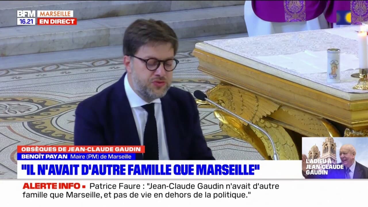 "Vous étiez Marseille": l'hommage de Benoît Payan, actuel maire de ...