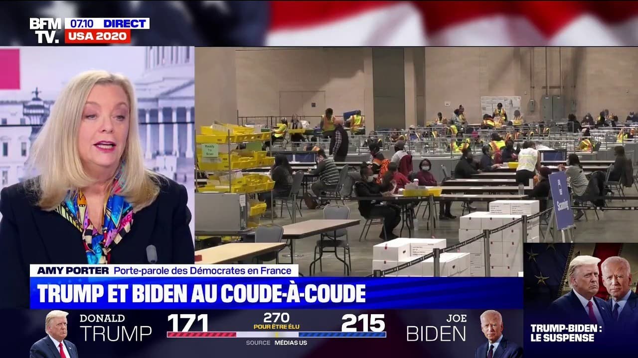 Amy Porter, porte-parole des Démocrates en France: "Finalement, on ne ...