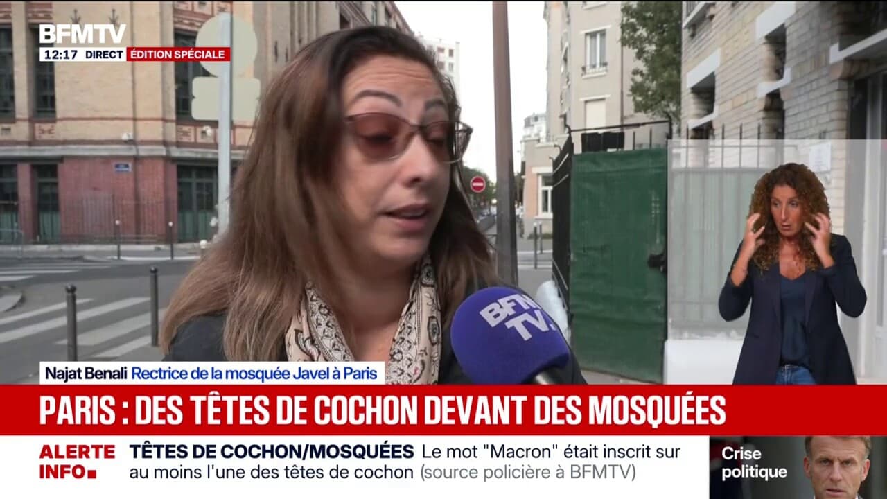 "C'est le choc et l'écœurement", déplore la rectrice de la mosquée ...