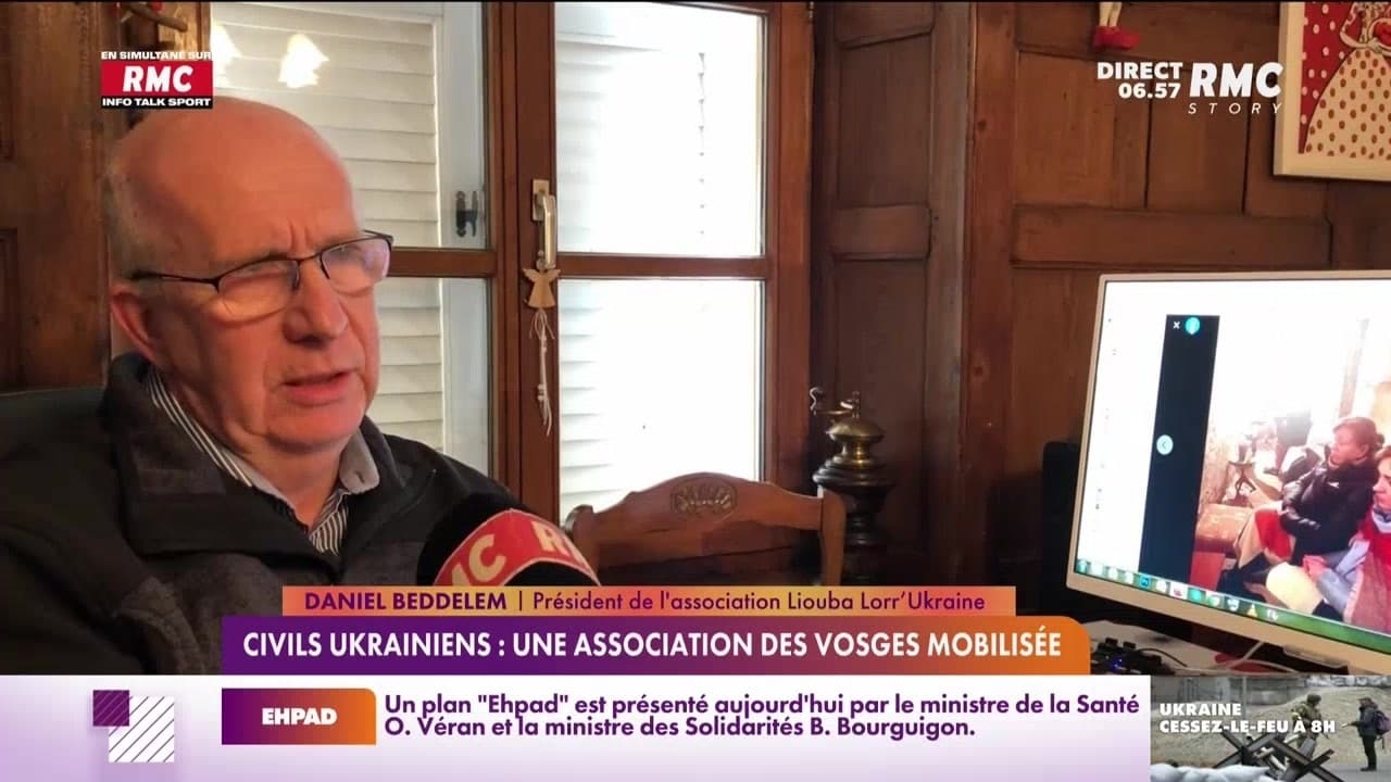 RMC s’engage pour vous : Civils ukrainiens, une association des Vosges ...
