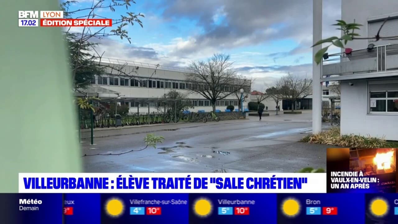 Villeurbanne: une collégienne agresse un camarade avec des ciseaux et le traite de "sale chrétien"