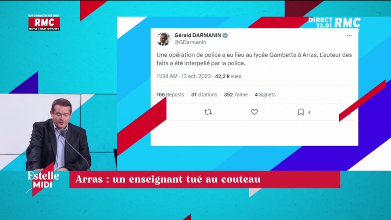 Arras: un enseignant tué au couteau Arras: un enseignant tué au couteau