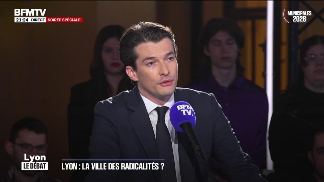 Alexandre Dupalais, candidat UDR-RN à la mairie de Lyon, affirme qu'il ...