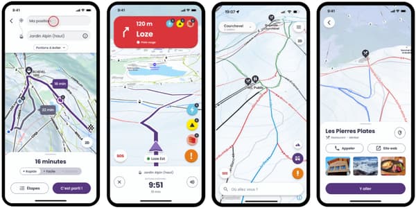 Skiif: le "Waze du ski" débarque sur smartphone, pour éviter de vous ...