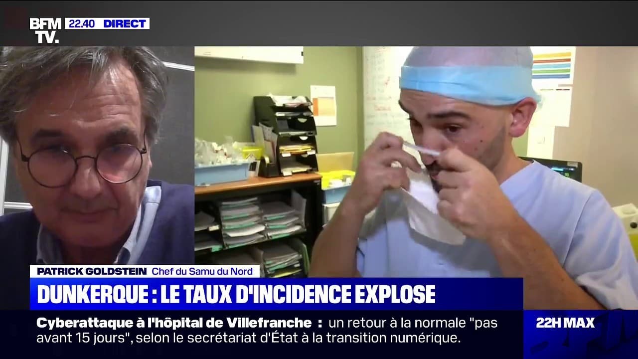 Patrick Goldstein, chef du Samu du Nord: "La tension sanitaire est en ...