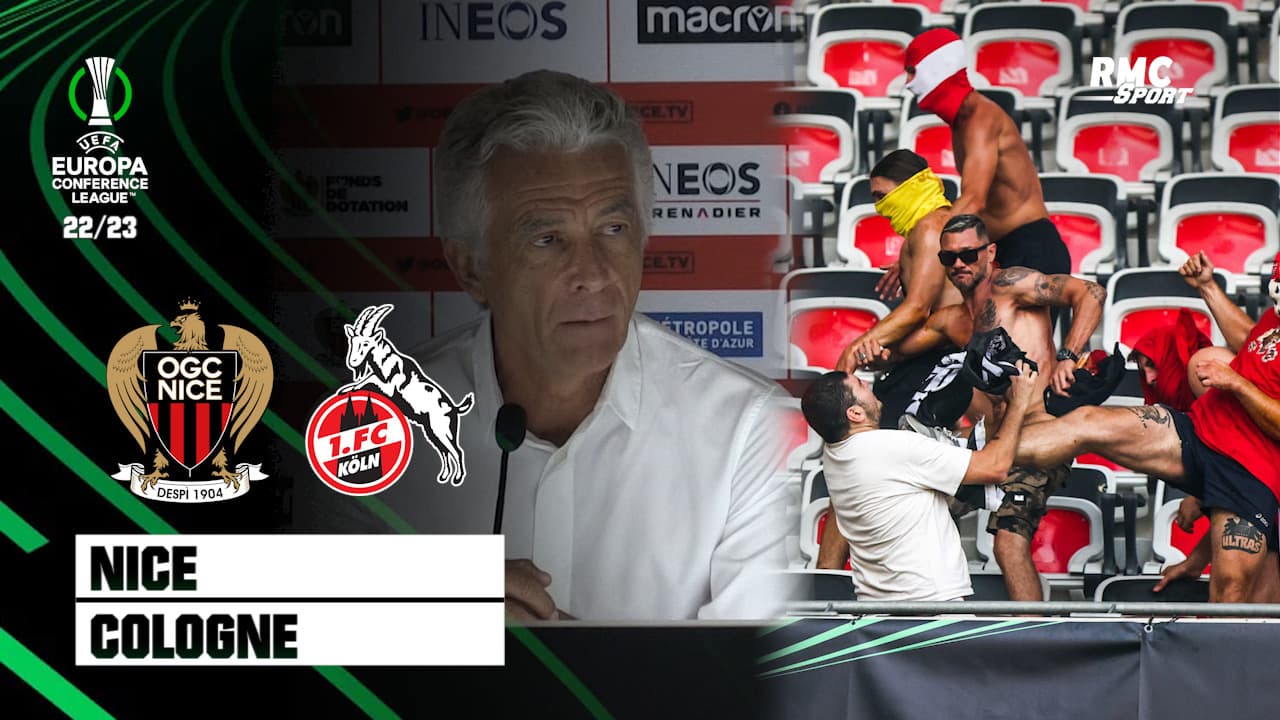 "Hooligans" avant Nice-Cologne : "Y'en a marre", les mots forts de Rivère
