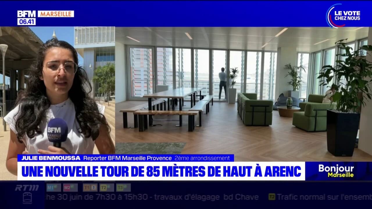 "Le Mirabeau": une nouvelle tour de 85 mètres de haut à Marseille