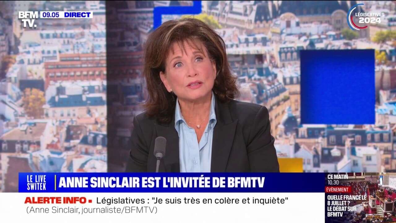 Anne Sinclair: "Le président de la République a commis un acte, que je ...