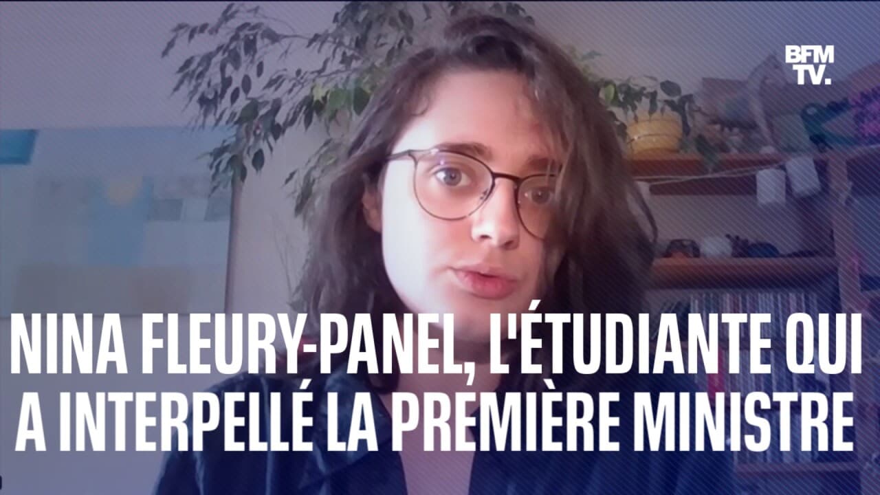 Une étudiante interpelle Élisabeth Borne: l'intégrale de l'interview de ...