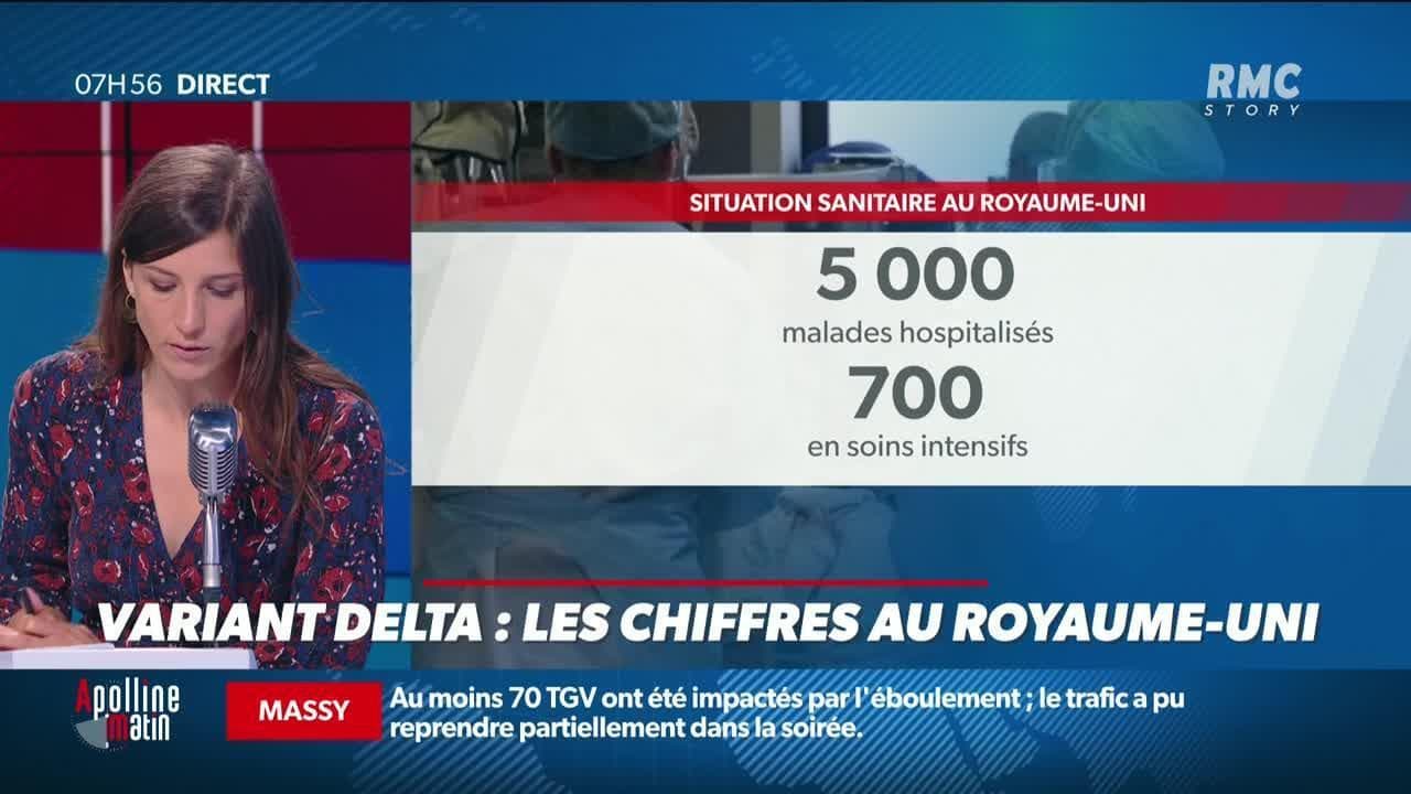 Margaux Bourdin : Variant Delta, les chiffres au Royaume-Uni - 26/07