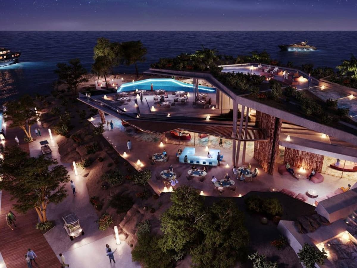 Arabie saoudite: les premières images de l'île artificielle Sindalah enfin dévoilées