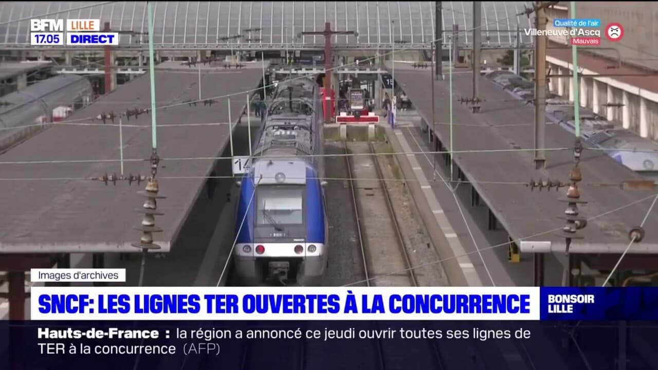 SNCF: la région des Hauts-de-France ouvre l'intégralité de ses lignes ...