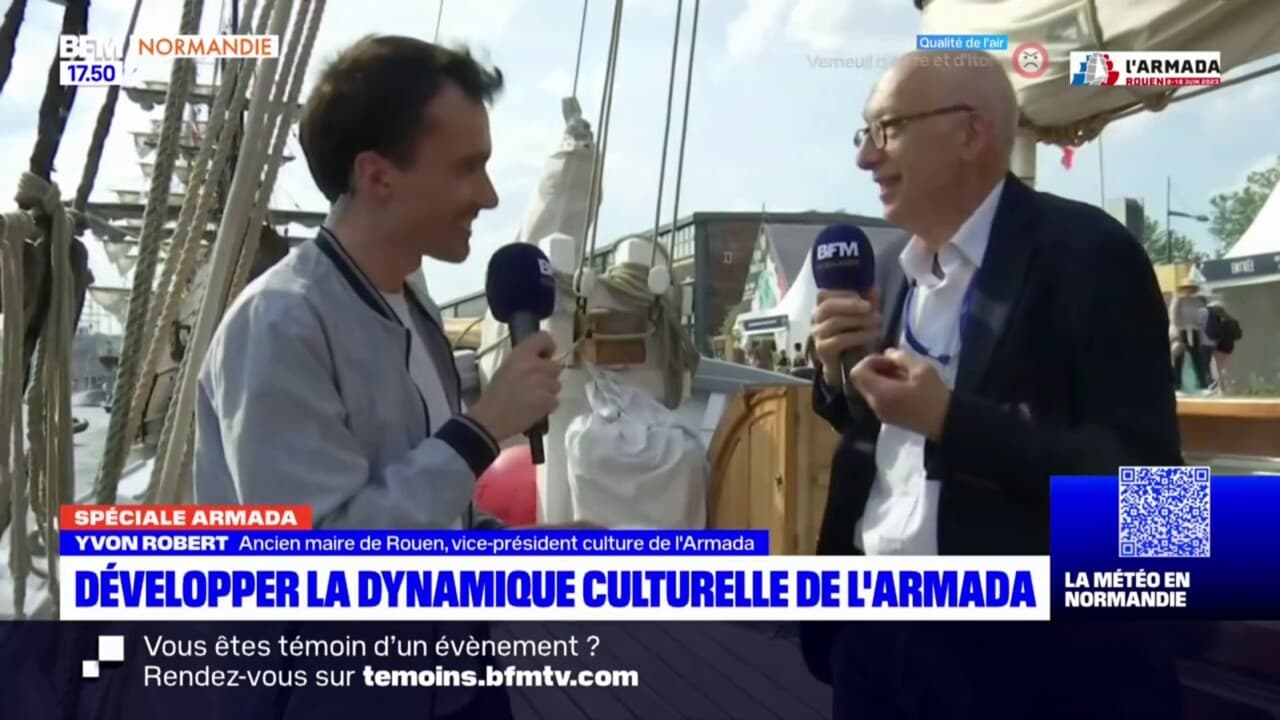 Armada de Rouen: l'ancien maire, Yvon Robert, se réjouit de cette ...