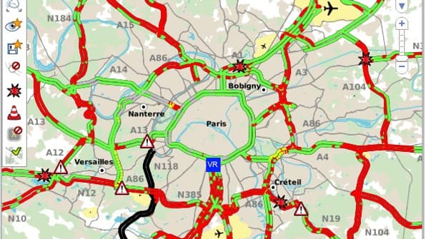 Neige-verglas: la N118 fermée, plus de 900 km de bouchons à 9h30 en en ...