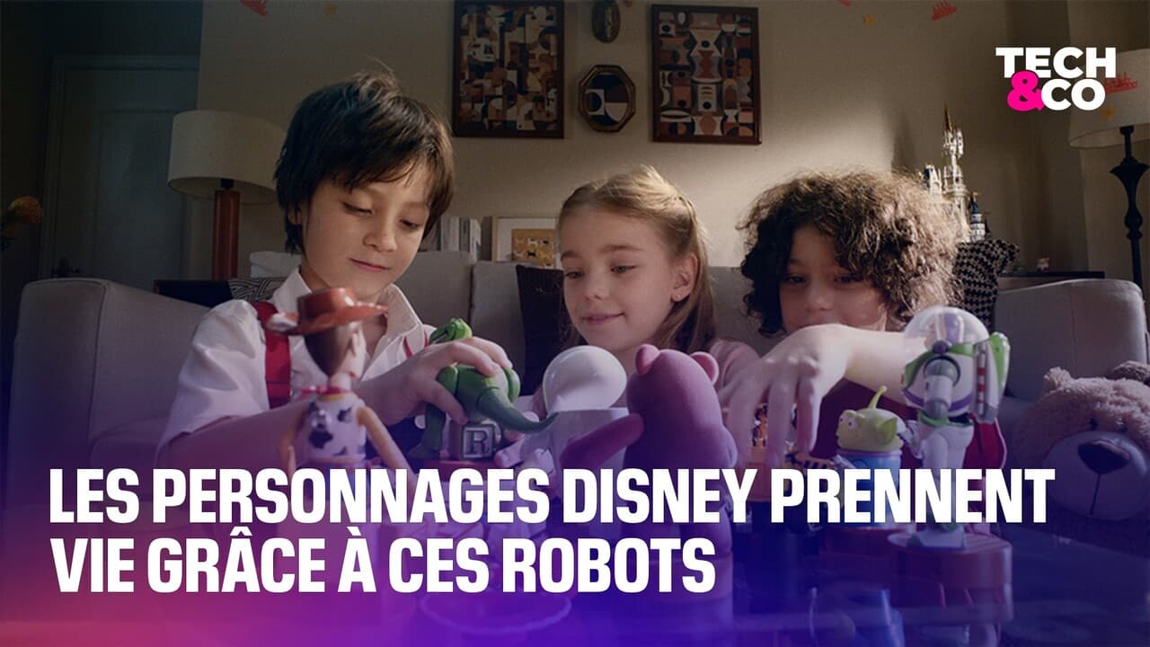 Les personnages Disney prennent vie grâce à ces robots