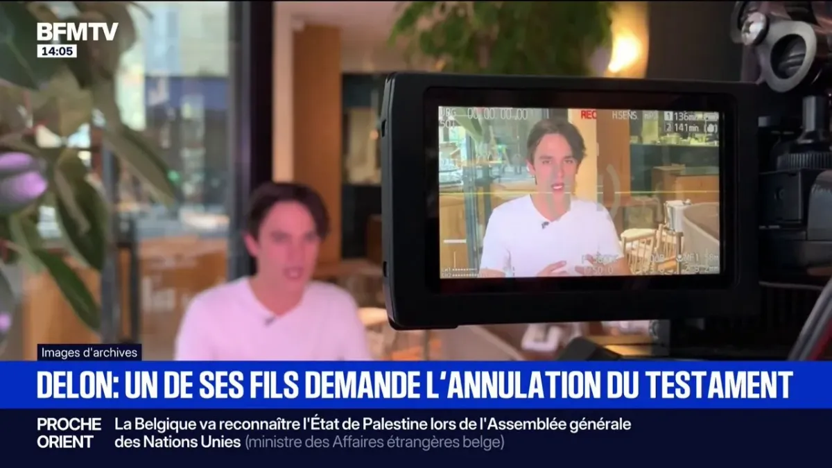 Alain Delon: le dernier fils de l'acteur demande l'annulation de son ...