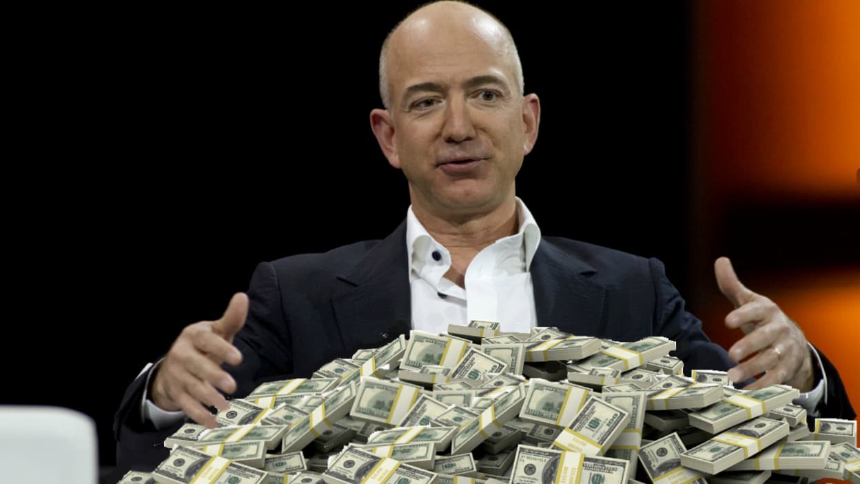 Le patron d'Amazon a vu bondir sa fortune de 5 milliards en un jour