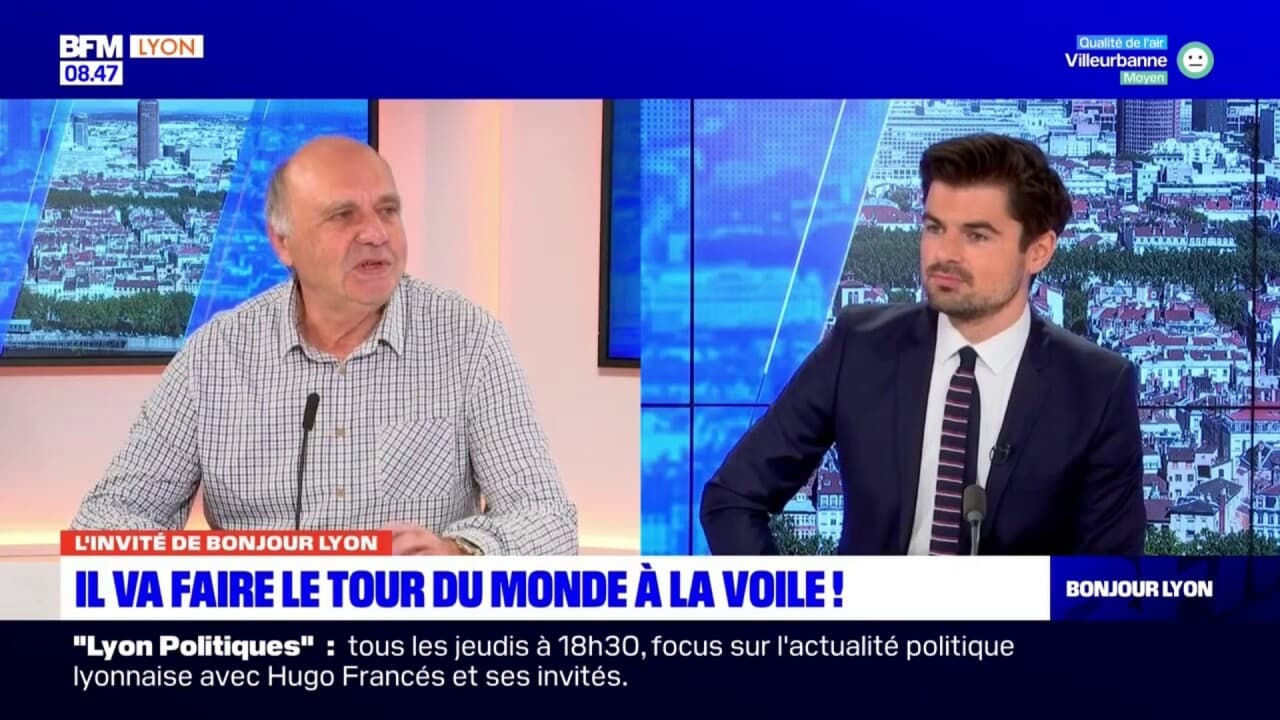 Un Lyonnais se prépare pour faire un tour du monde à la voile