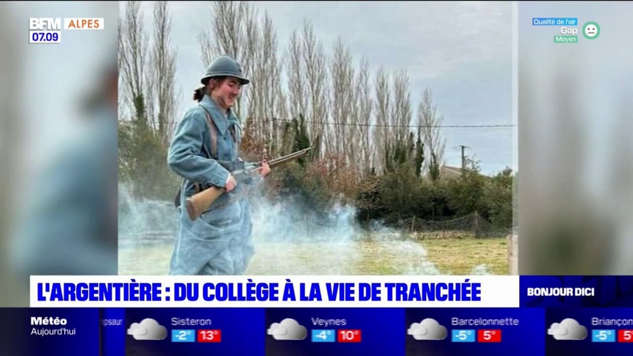 Hautes-Alpes: une journée dans les tranchées pour des collégiens de L ... Hautes-Alpes: une journée dans les tranchées pour des collégiens de L ...