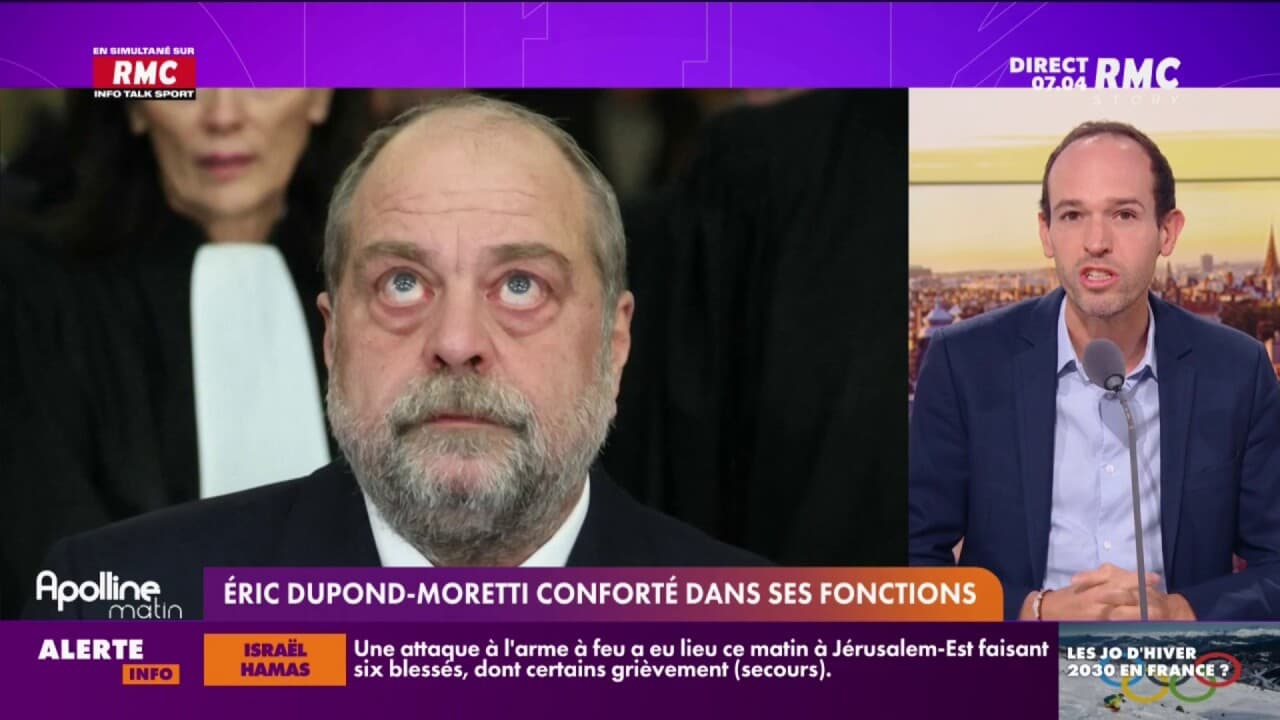 Éric Dupond-Moretti conforté dans ses fonctions