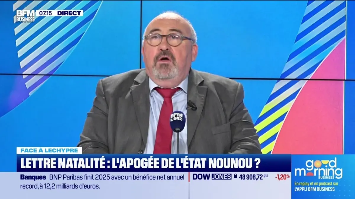 Emmanuel Lechypre face à Raphaël Legendre : Lettre sur la natalité, l ...