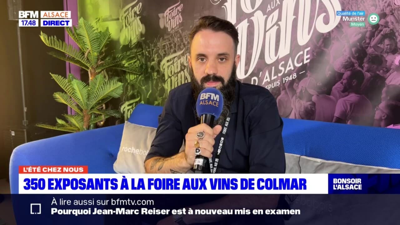 L'été chez nous: lancement de la 74e édition de la Foire aux Vins de Colmar