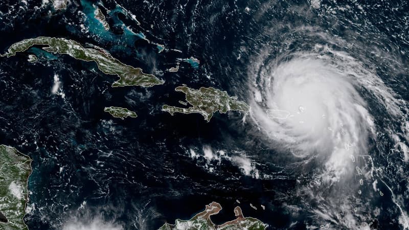 Ouragan Irma: les images satellites donnent une idée de la taille du ...