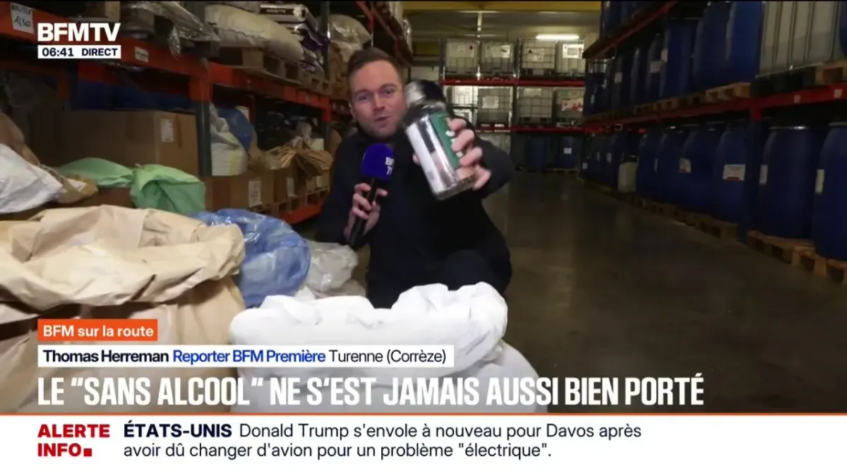 BFM SUR LA ROUTE - Dry January: un tiers de la production de cette ...