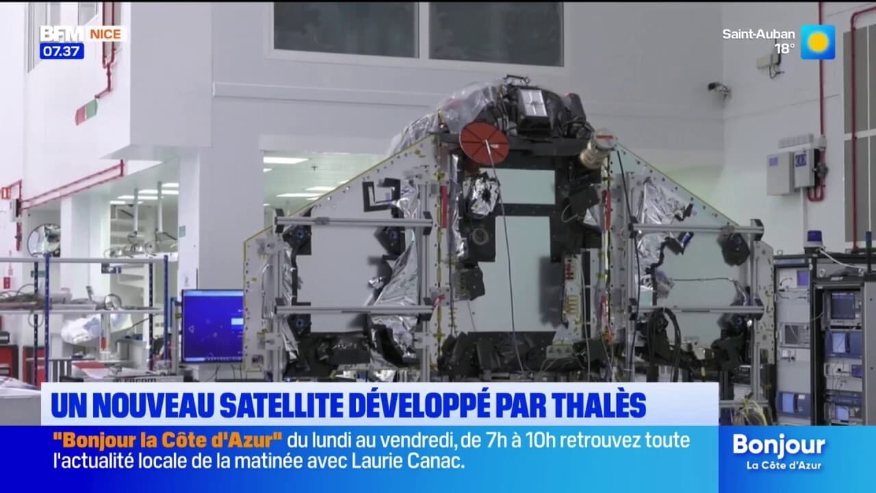 Un nouveau satellite développé par Thalès avec pour objectif : mesurer l'état de santé du végétal