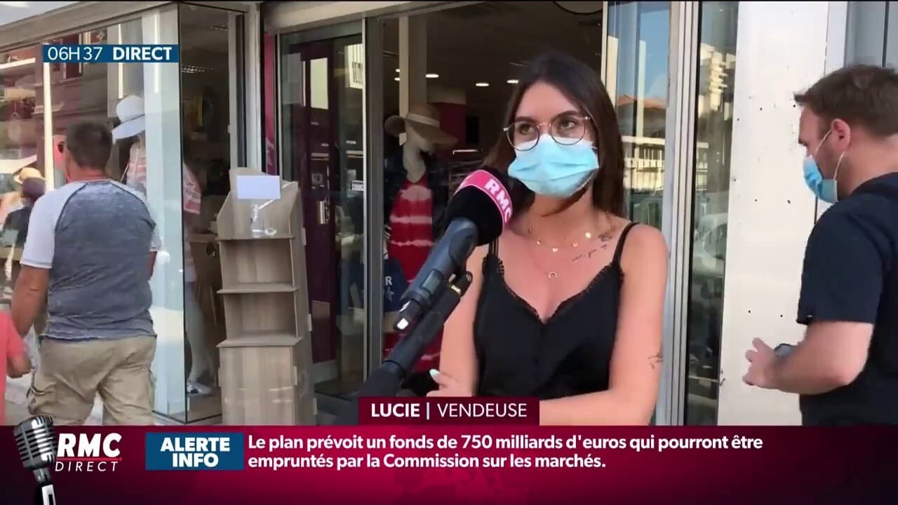 Première Journée Dobligation Du Port Du Masque Dans Les Lieux Publics