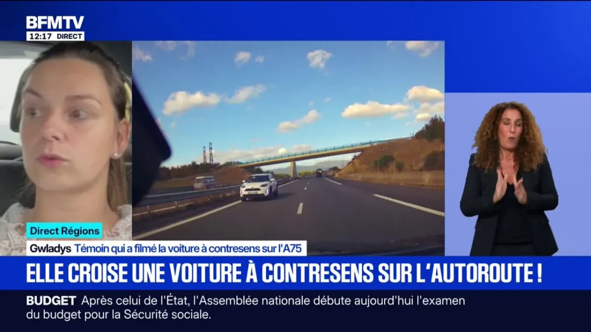 "J'ai pas vraiment réfléchi, je me suis rabattue à droite", raconte ...