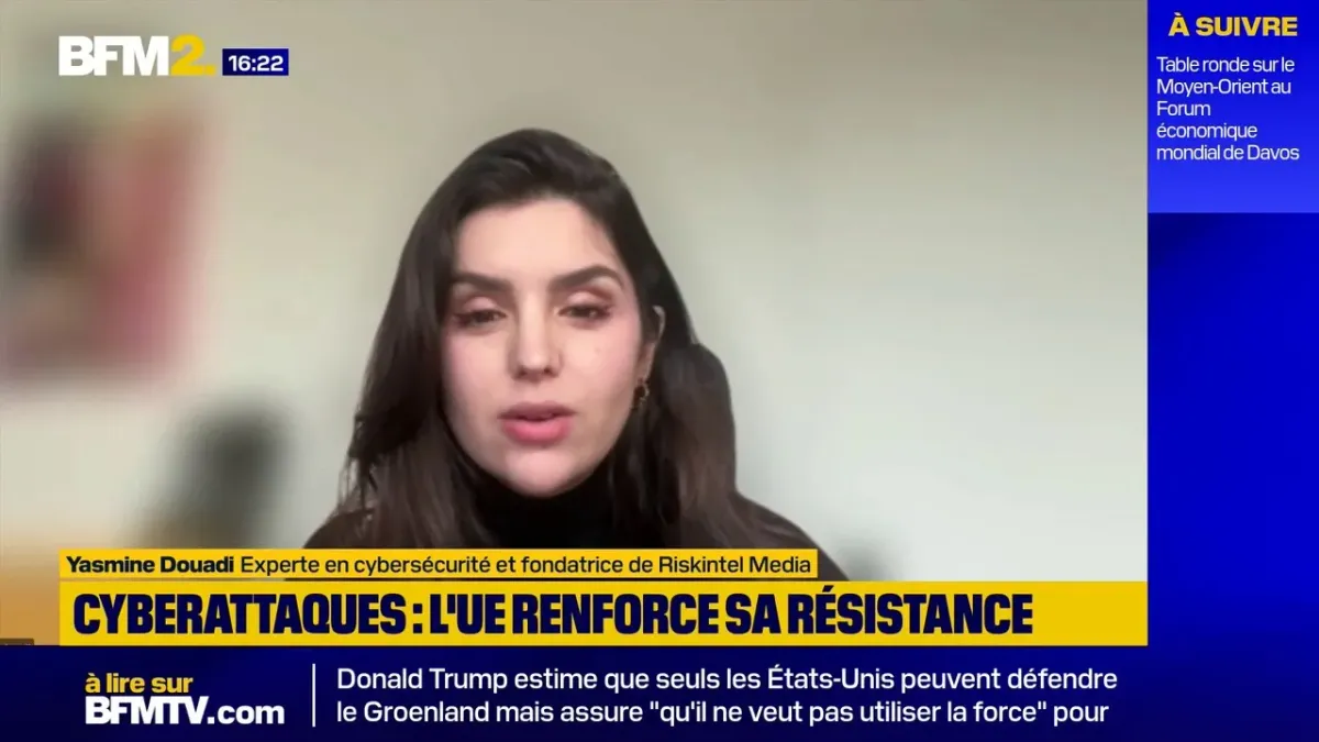 L'IA a "permis de propulser les cybercriminels", estime Yasmine Douadi ...
