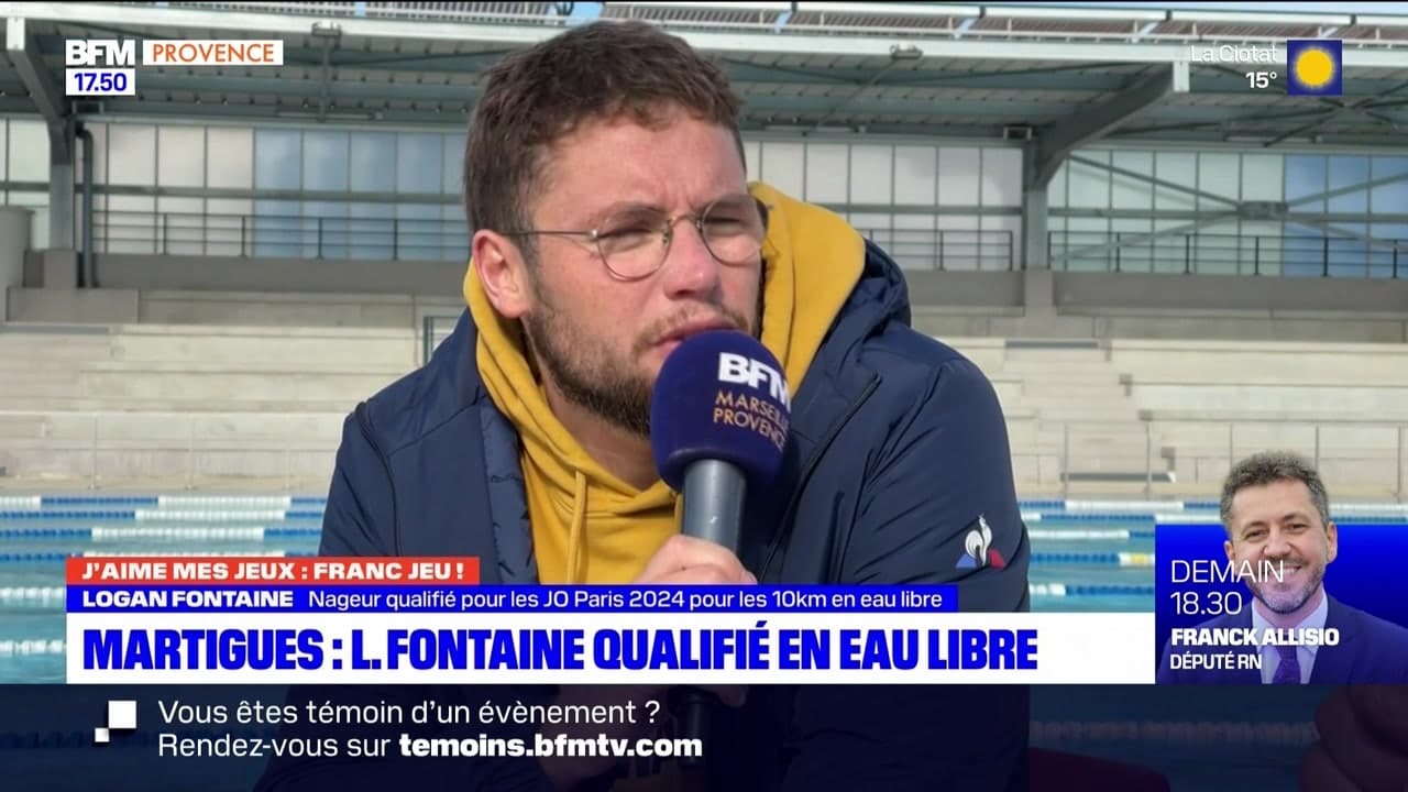 J'aime mes jeux du mercredi 24 avril - Martigues : L. Fontaine qualifié en eau libre