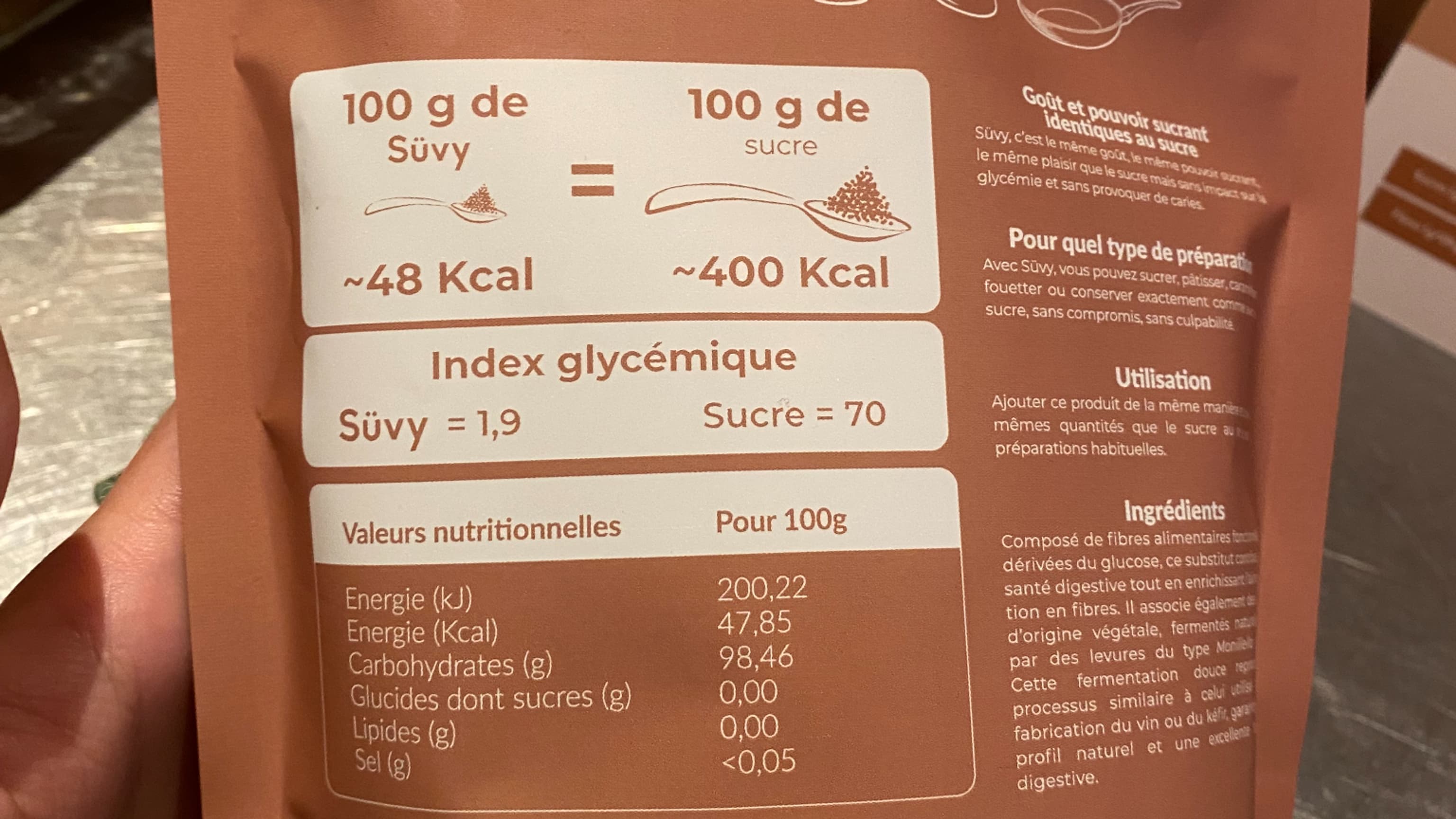 "Le goût du sucre sans le sucre": que vaut Süvy, le nouvel édulcorant ...