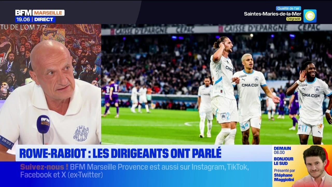 Virage Marseille du mercredi 20 août - Rowe-Rabiot, les dirigeants ont ...