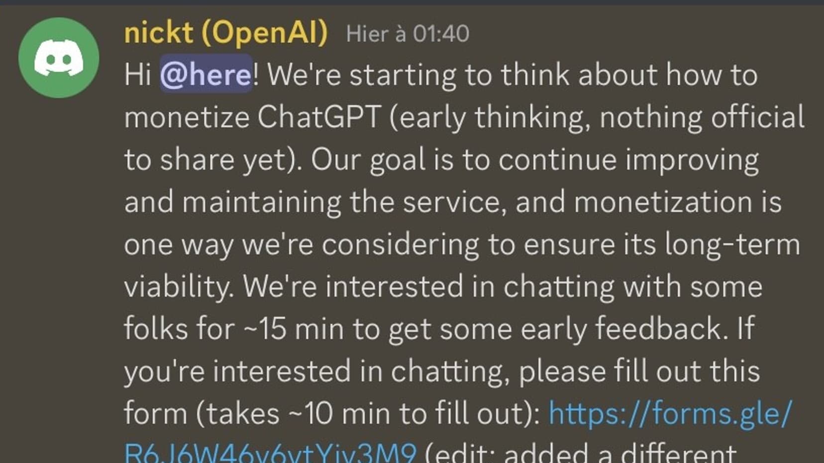 OpenAI prépare une version payante de son désormais célèbre ChatGPT