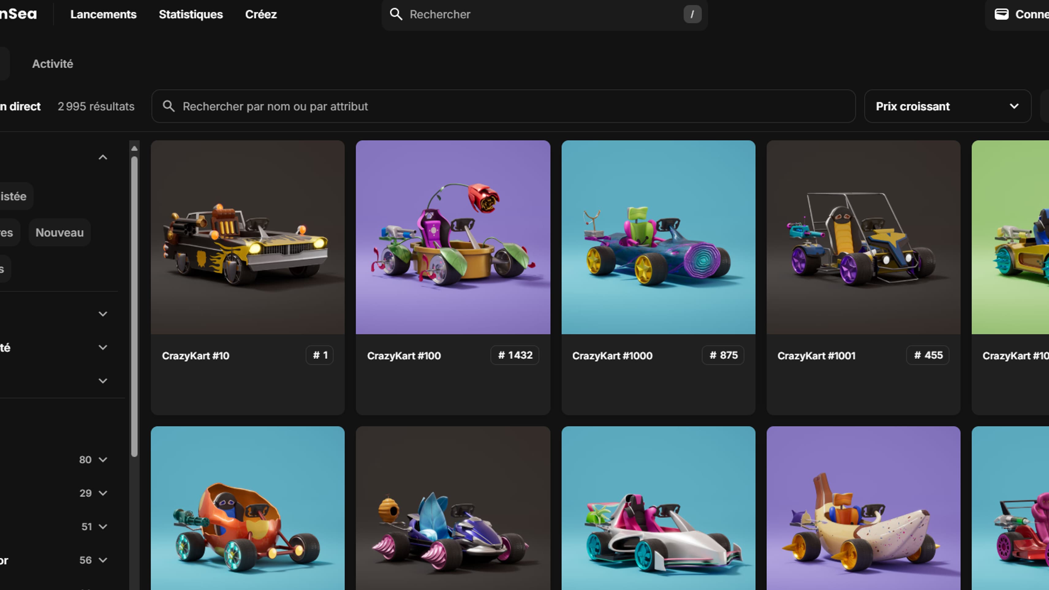 150.000 euros: l'influenceur à l'origine du projet NFT "Crazy Karts ...